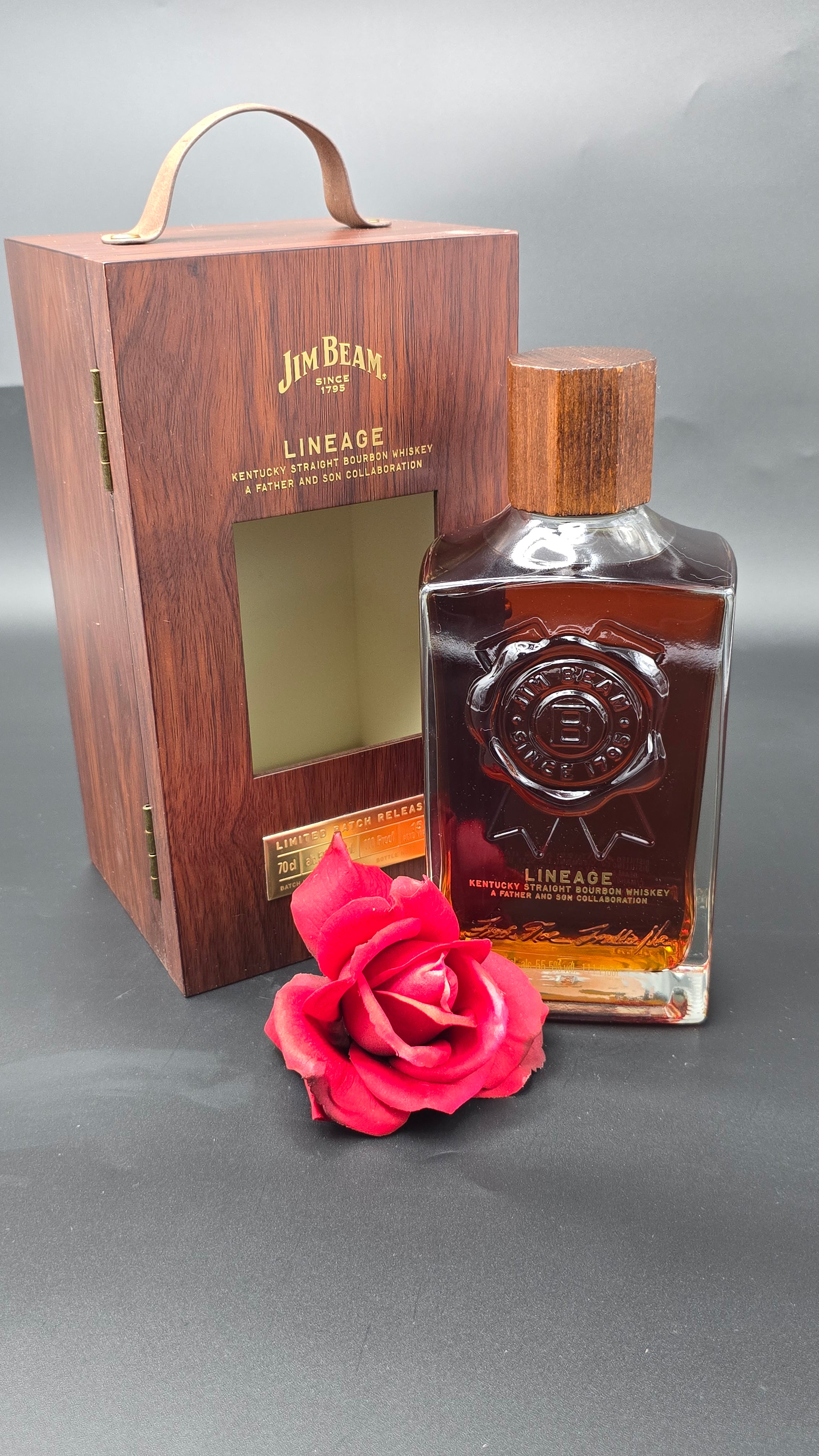 Jim Beam Lineage Limited Batch Release Batch No. 01 Bottle No. 7260