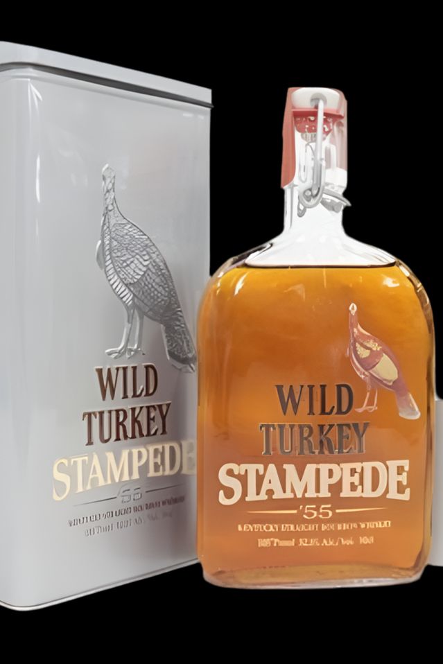 Wild Turkey Stampede with tin